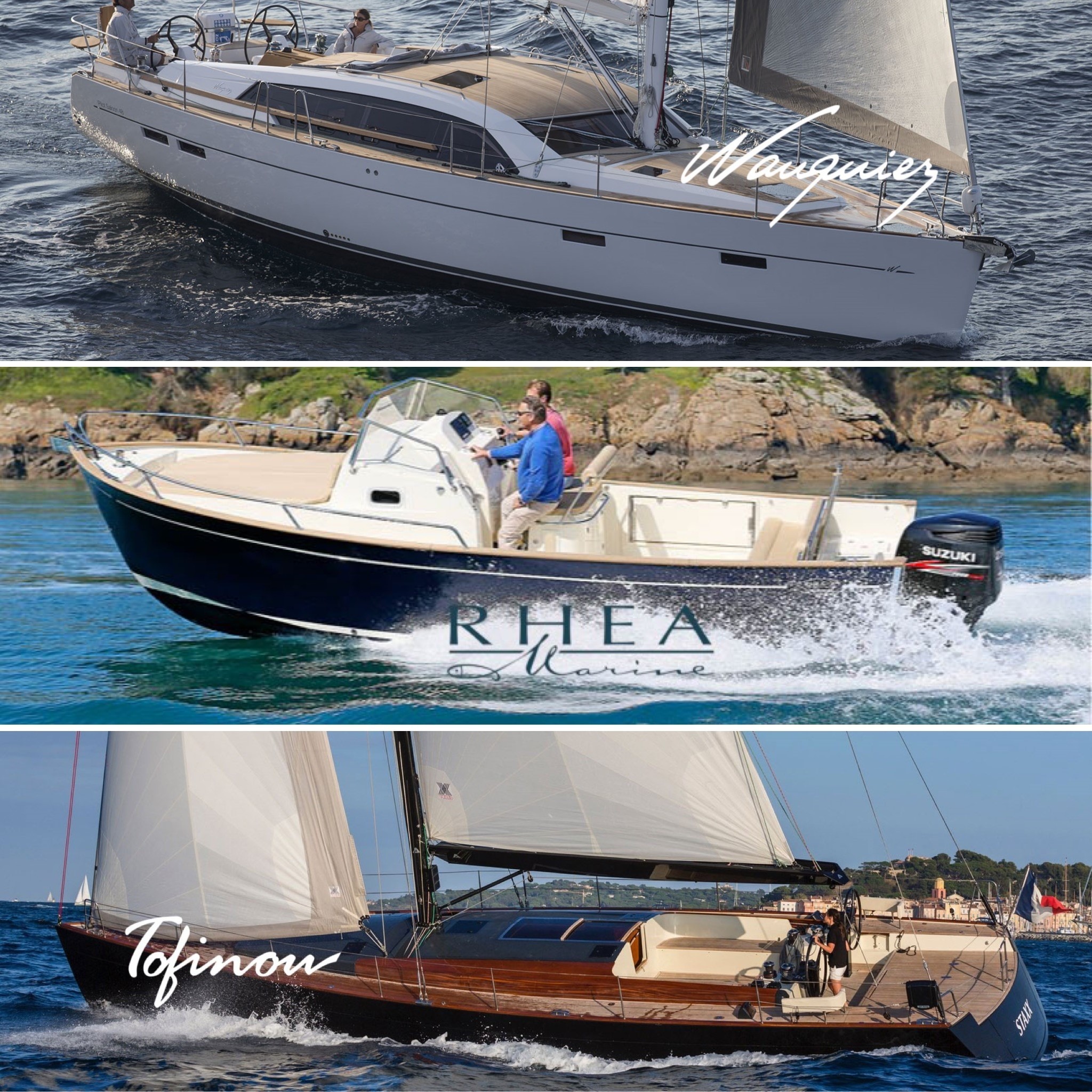 Brise Marine Yachting : votre nouveau concessionnaire Wauquiez, Rhéa ...